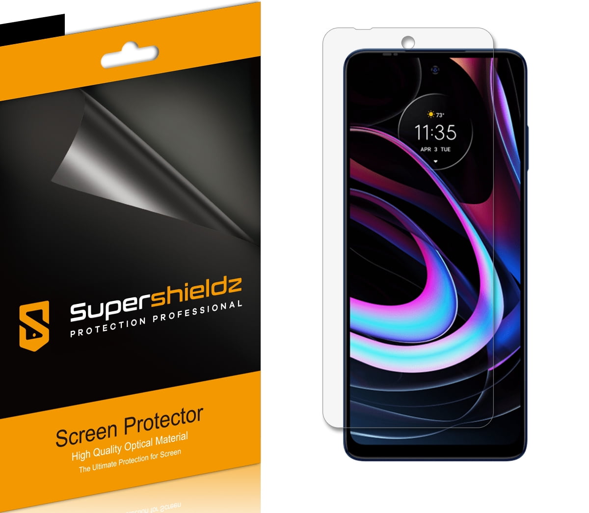 [6-Pack] Supershieldz for Motorola Edge 2021 / Motorola Edge 5G UW ...