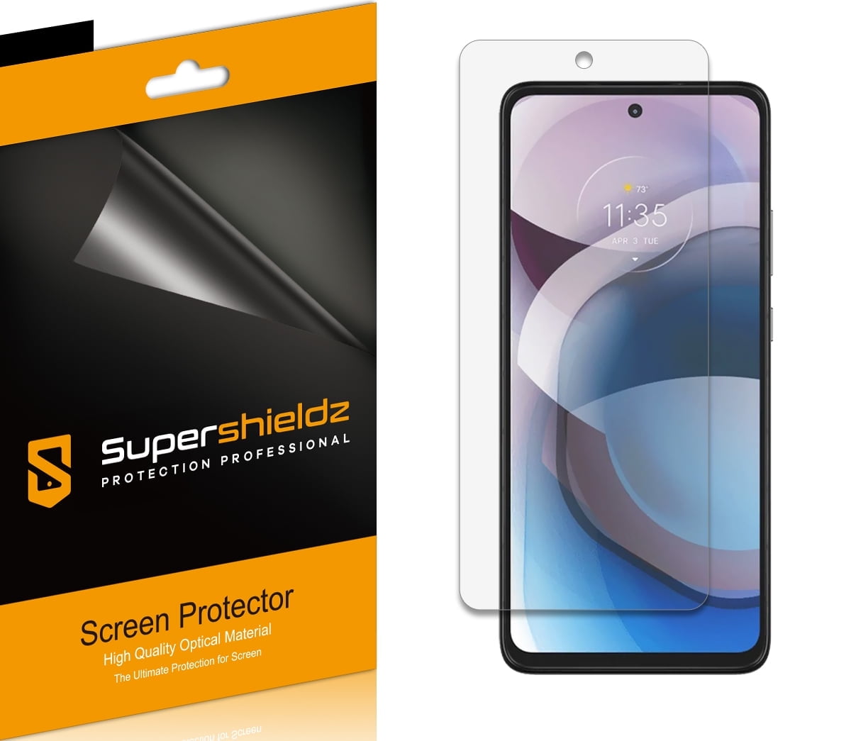 Supershieldz 6-Pack Screen Protector for Motorola One 5G Ace, Moto G 5G ...