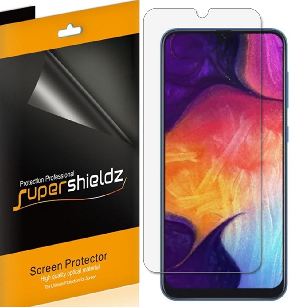 Supershieldz [6-Pack] for Samsung Galaxy A50 Screen Protector, HD Clear ...