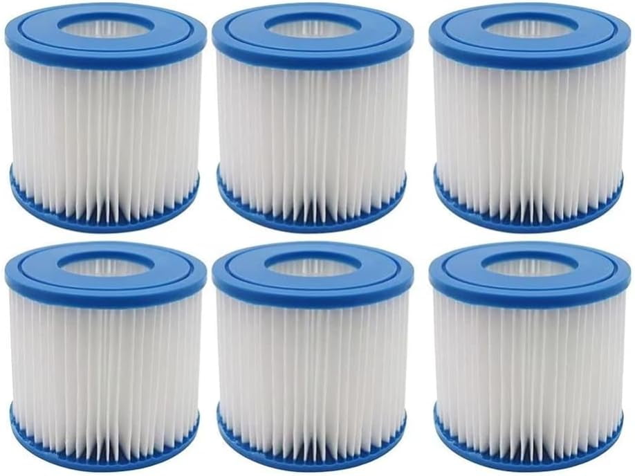 6 Pack Swimming Pool Filter Summer Wave Type D For SFS-350 RX-600 RP ...