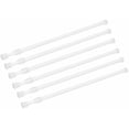 6 Pack Tension Curtain Rod 15.7-28 Inch, Small Short Adjustable ...
