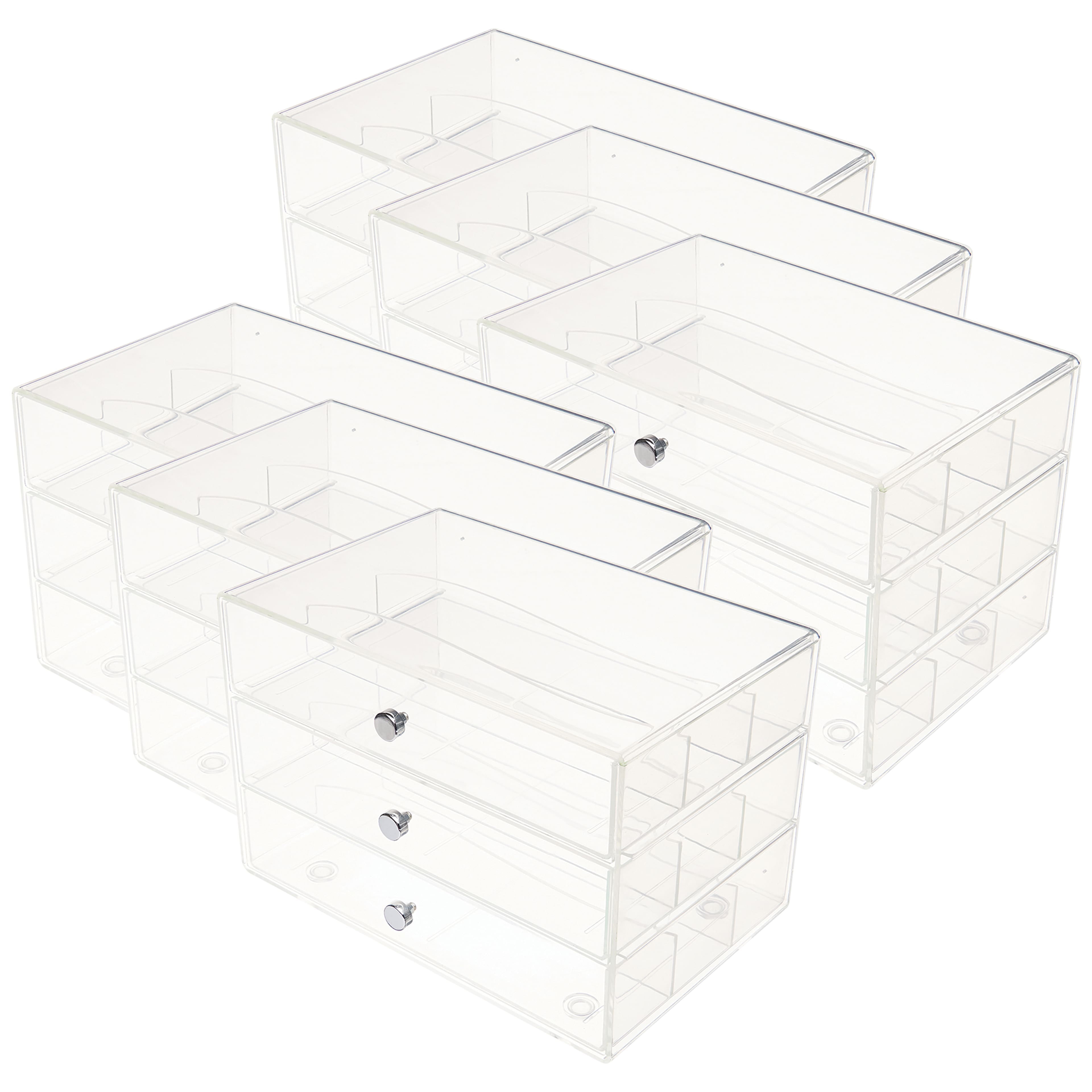 6 Pack: Three-Drawer Washi Organizer by Simply Tidy™ - Walmart.com