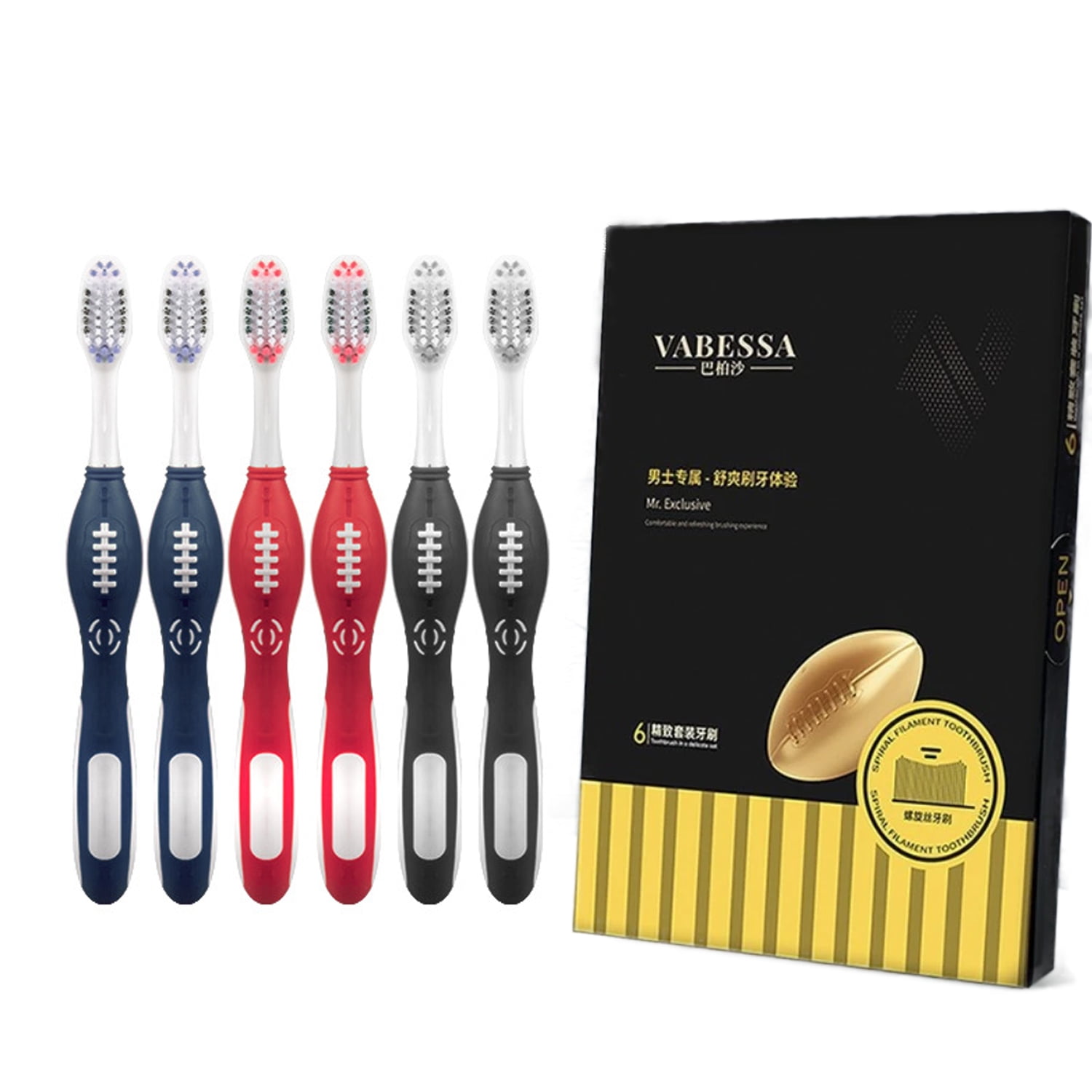 Soft Toothbrushes for Adults, Good Cleaning Effect for Sensitive Teeth ...