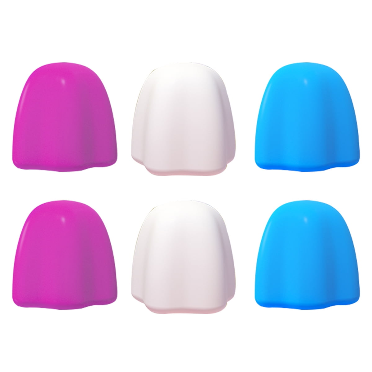 6 Pack Toothpaste Cap, Food Grade Silicone Self Closing Toothpaste ...
