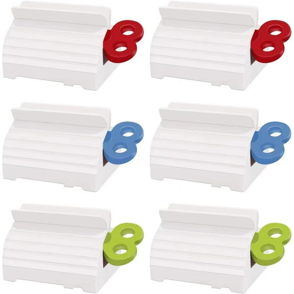 6 Pack Toothpaste Squeezer, Toothpaste Squeezer Rollers，Toothpaste Tube ...