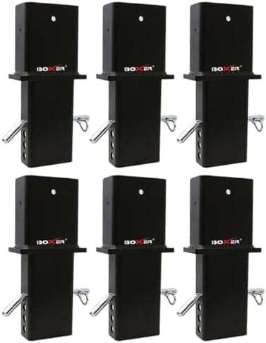 6 Pack Trailer 2X4 Stake Pocket Sleeve for Flat Bed Trucks and Trailers ...