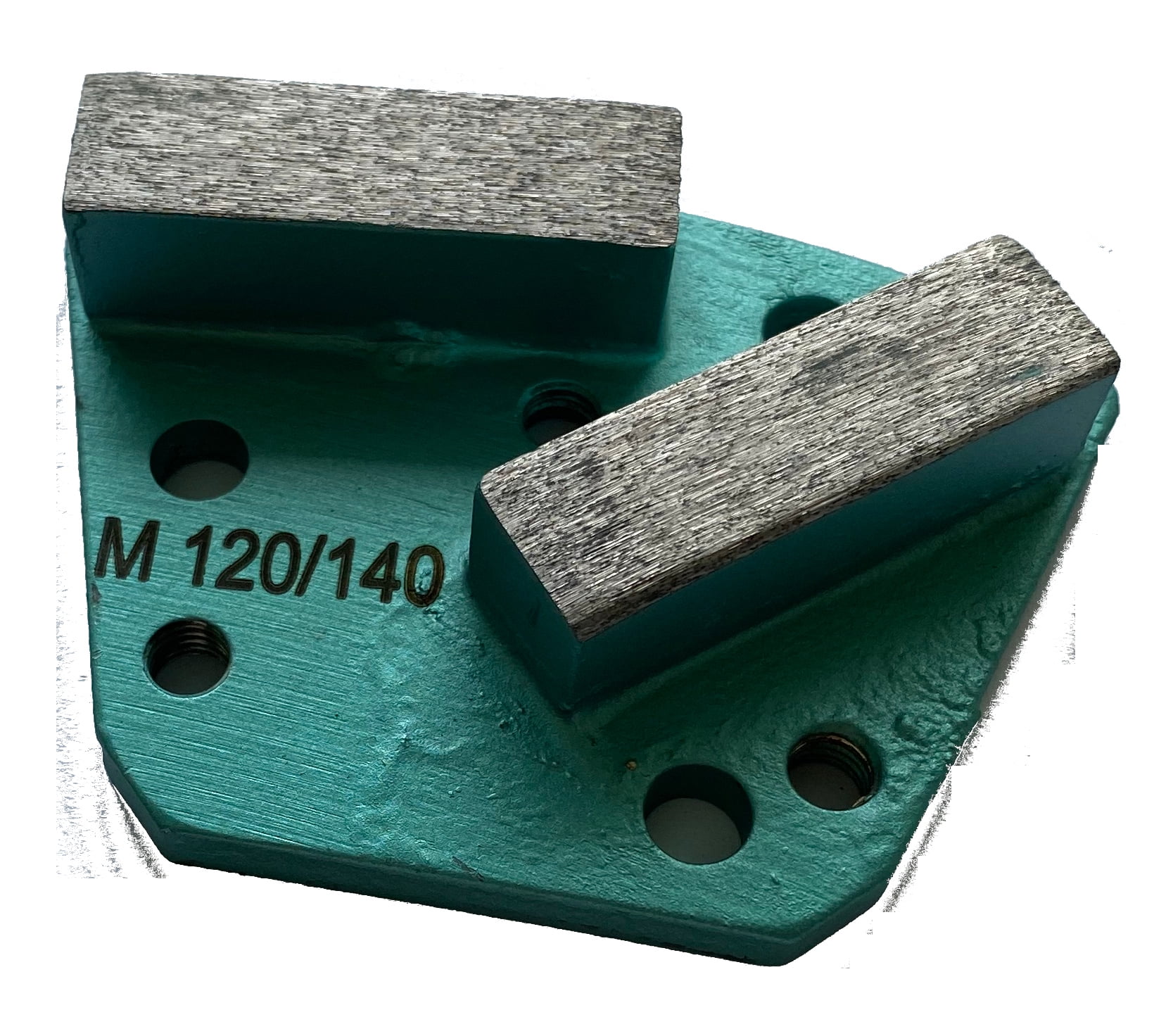 (6-Pack) Trapezoidal Diamond Grinding Discs Grinder Pads for Grinding ...