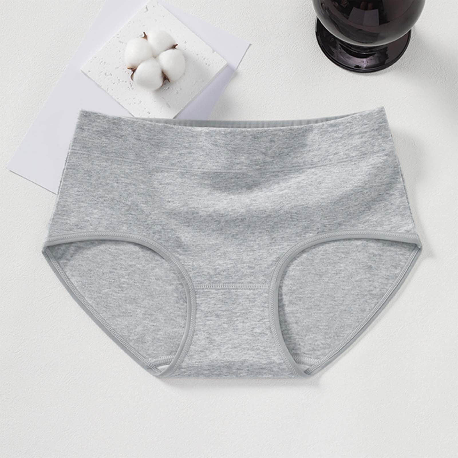 6 Pack Underwear for Women 7A Mid Rise Printed Soft Full Crotch Comfort ...
