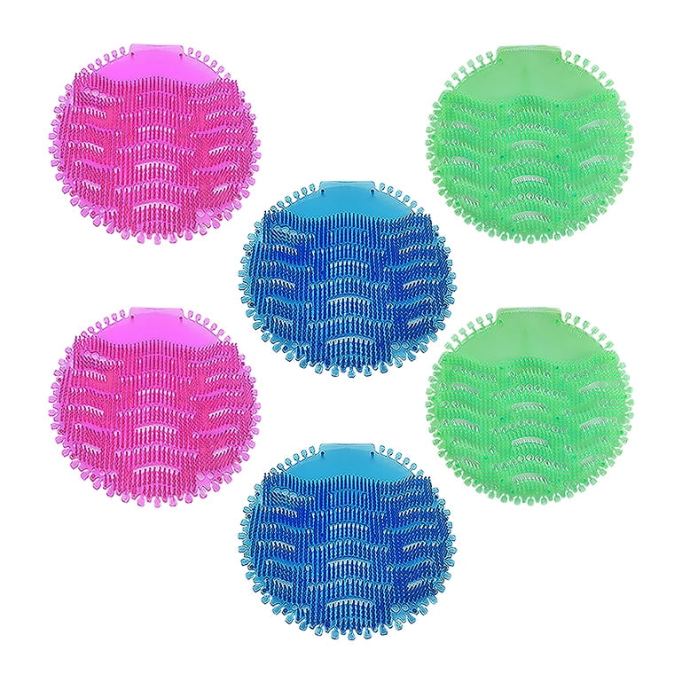 6 Pack Urinal Screen Set, Anti-Splash Urinal Cakes Filter, Portable ...