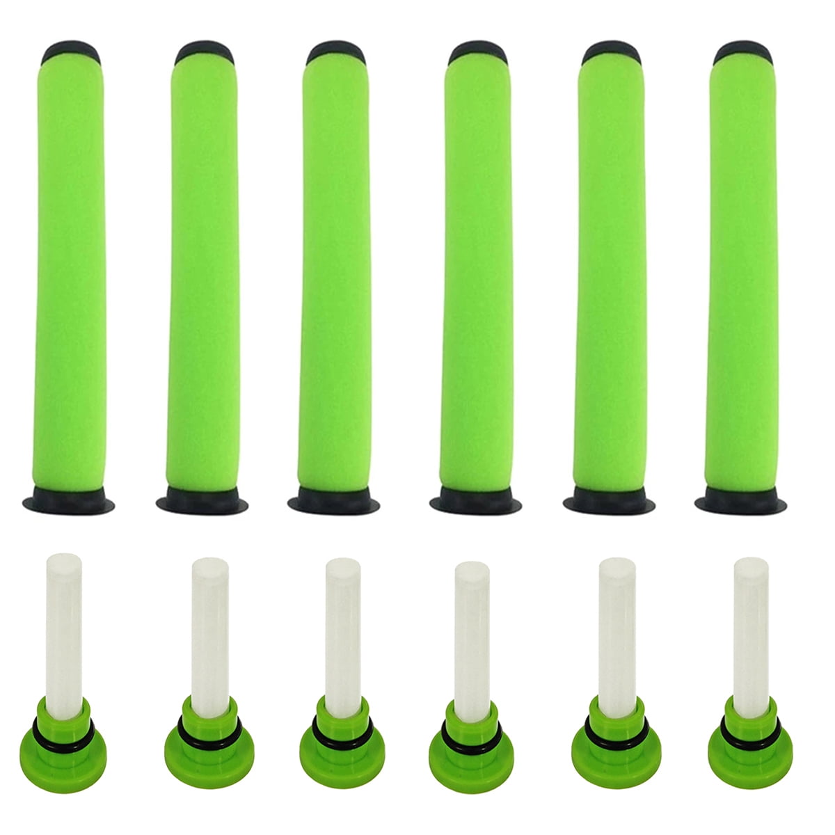 6 Pack Vacuum Cleaner Filter Compatible with AirRam MK2 K9, Pro K9 ...