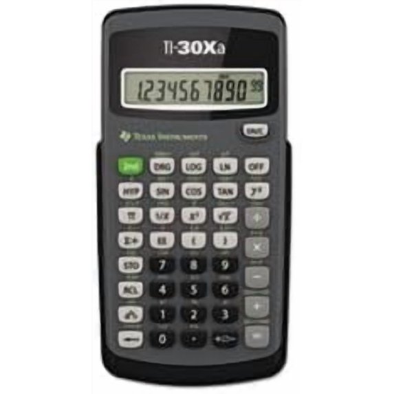 (6 Pack Value Bundle) TI-30Xa Scientific Calculator, 10-Digit LCD ...