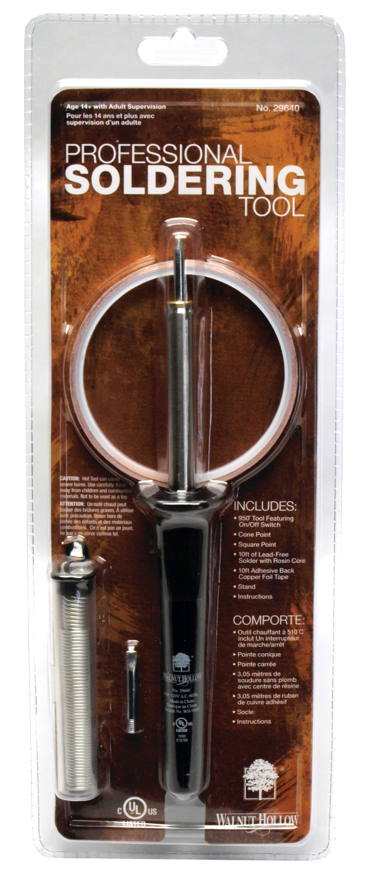6 Pack: Walnut Hollow® Professional Soldering Tool - Walmart.com
