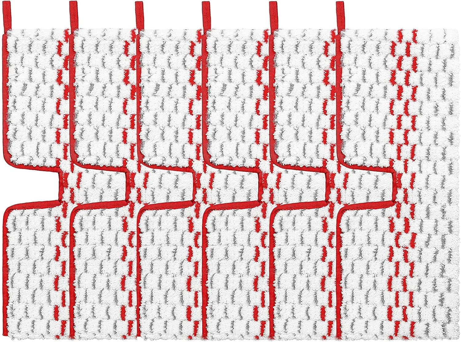 6 Pack Washable Microfiber Spray Mop Refills Compatible with O-Cedar ...
