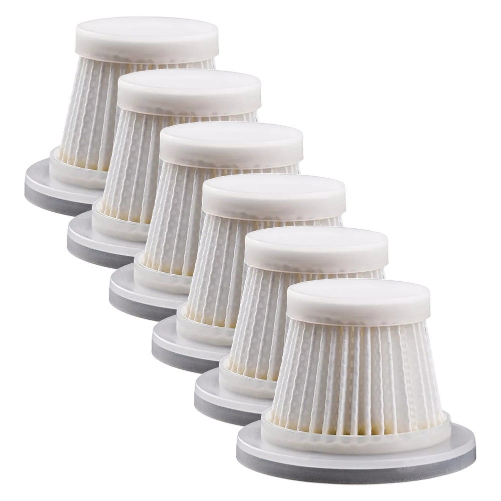 6 Pack Washing Safe Reusable Filter Set For Your For Cordless Car ...