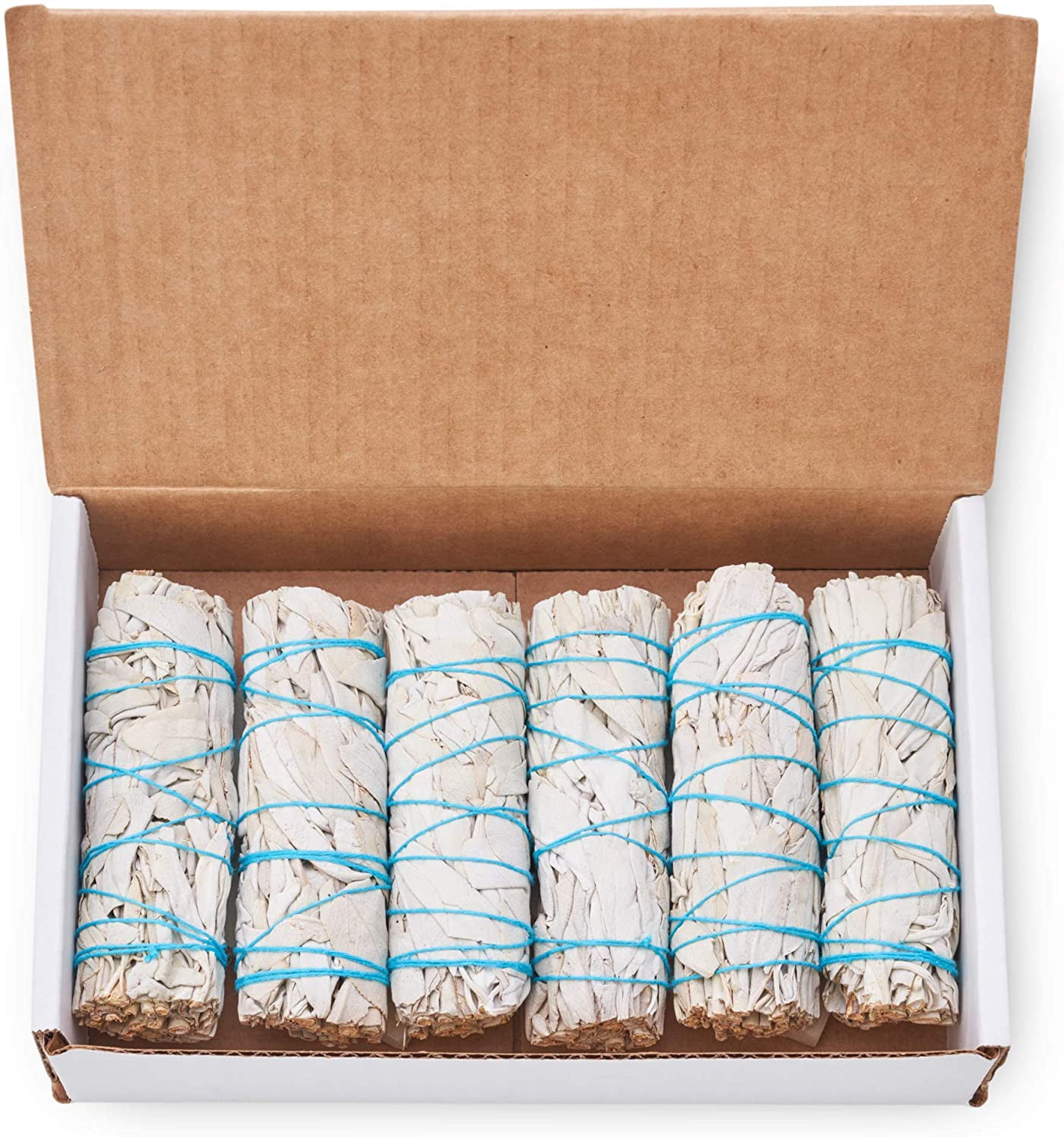 6 Pack White Sage ~ Sage Smudge Sticks for Smudging & Cleansing Energy ...