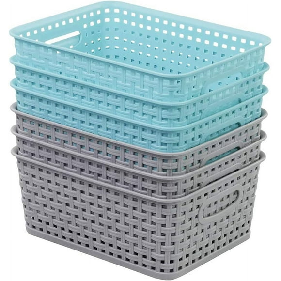 Plastic Weave Baskets