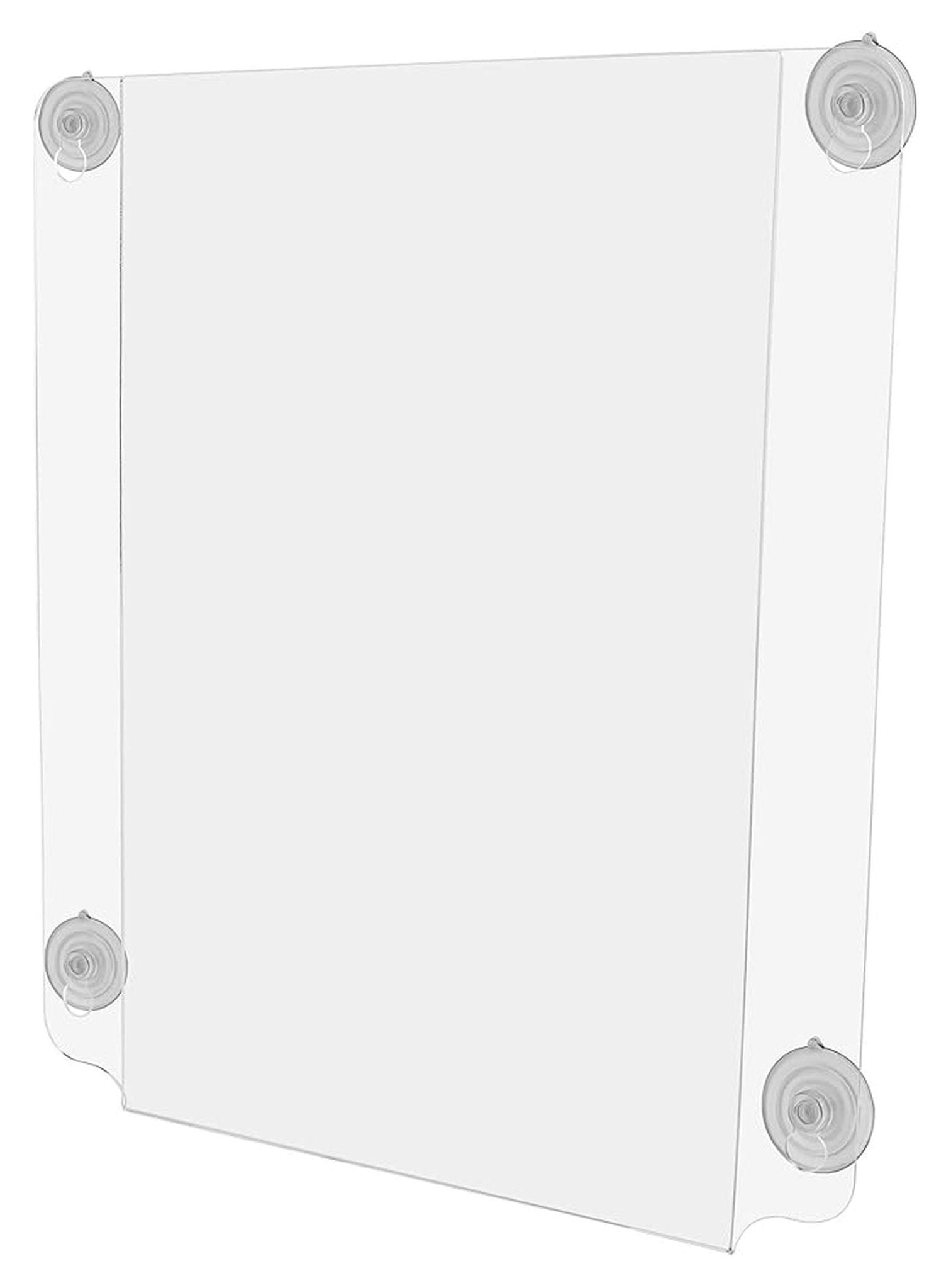 6 Pack Window Sign Holder 11" x 17" Clear Acrylic Double Sided Document ...