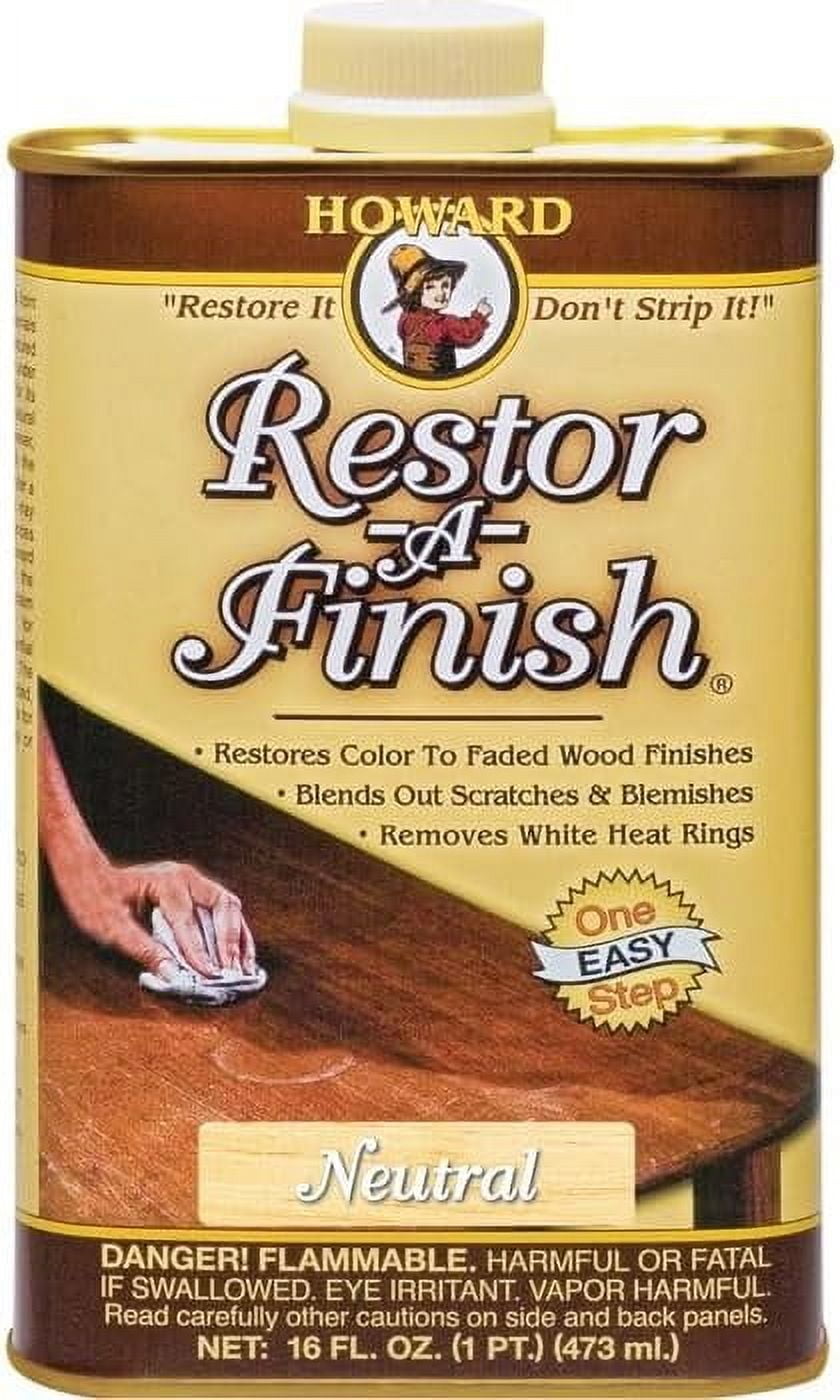 6-Pack of 1 pt Howard RF1016 Neutral Restor-A-Finish One-Step ...