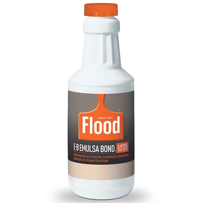 6-Pack of 1 qt Flood FLD41 E-B Emulsa-Bond Exterior Latex Paint Bonding ...