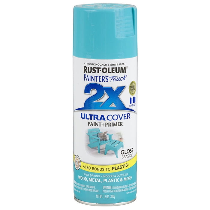 6‐Pack of 12 oz Rust‐Oleum 334050 Painter's Touch 2X Seaside Ultra ...