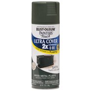 6‐Pack of 12 oz Rust‐Oleum 334075 Painter's Touch 2X Moss Green Ultra ...