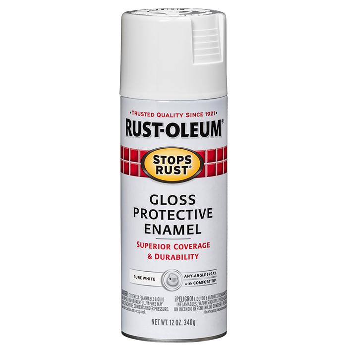 6-Pack of 12 oz Rust-Oleum Brands 250702 Pure White Stops Rust ...