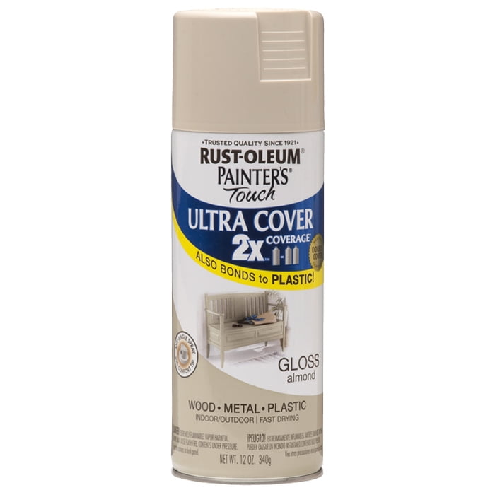 6‐Pack of 12 oz Rust‐Oleum Brands 334023 Gloss Almond Painter's Touch ...