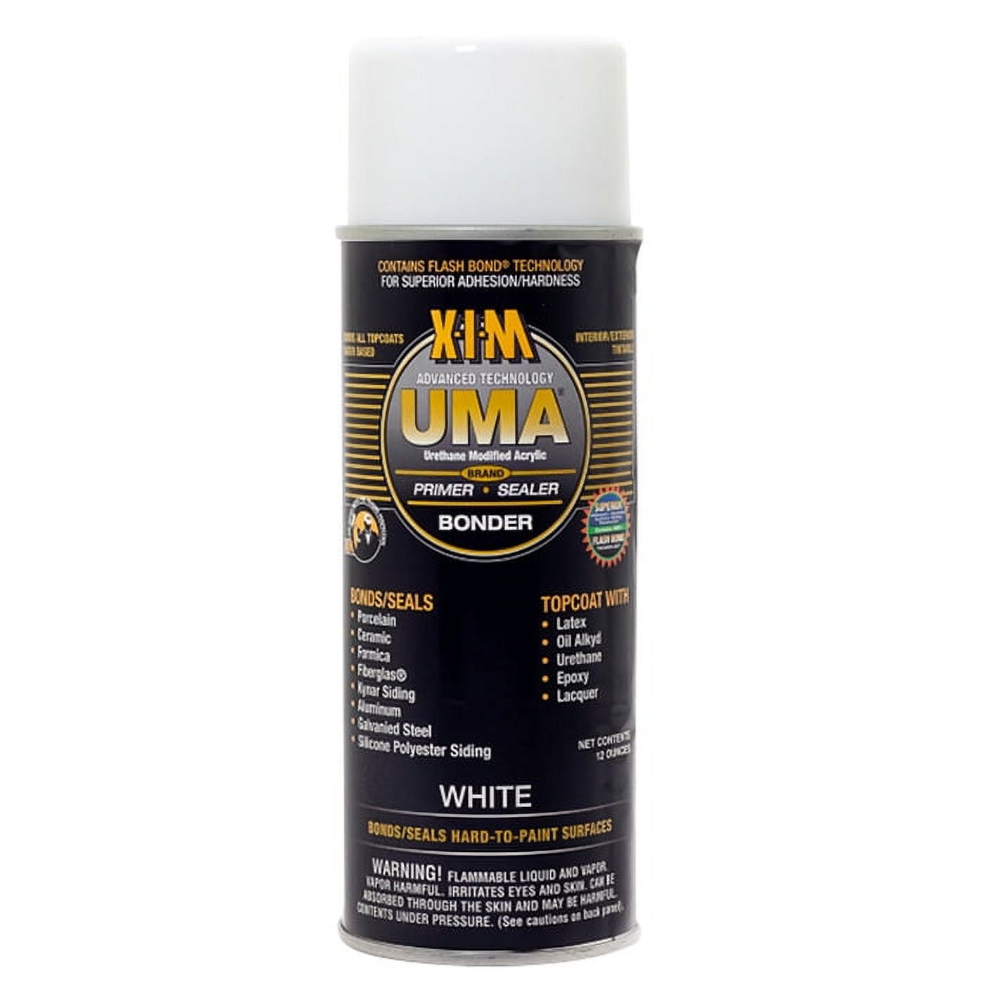 6 Pack of 12 oz XIM Products 11055 White XIM, UMA Acrylic Bonder and ...