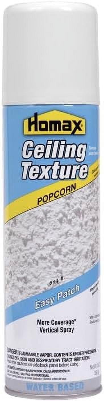 6 Pack of 14 oz Homax 4094 Aerosol Texture Easy Patch Popcorn Ceiling Texture - Walmart.com