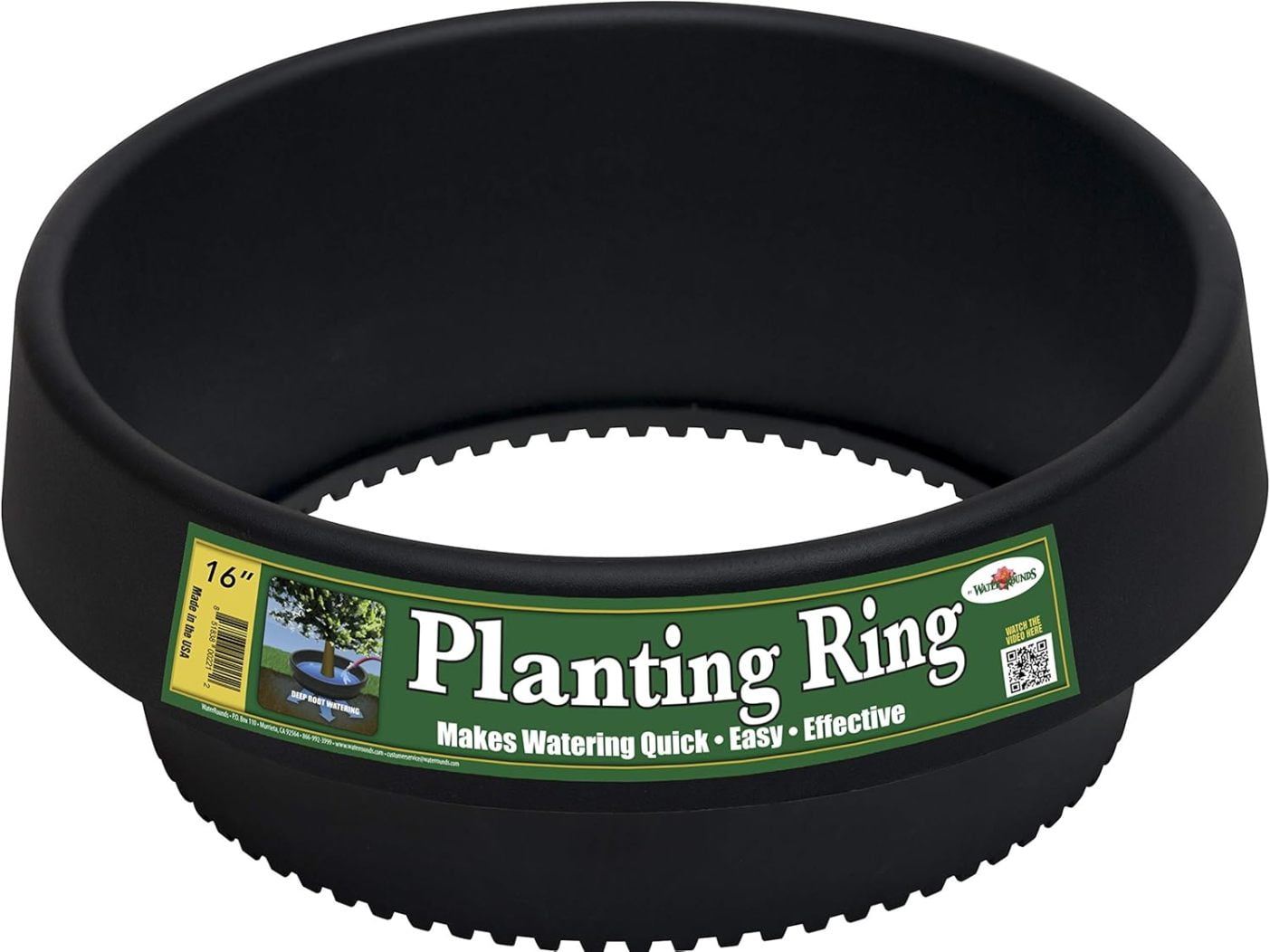 6 Pack of 16 in Planting Rings for Watering Plants and Vegetables ...