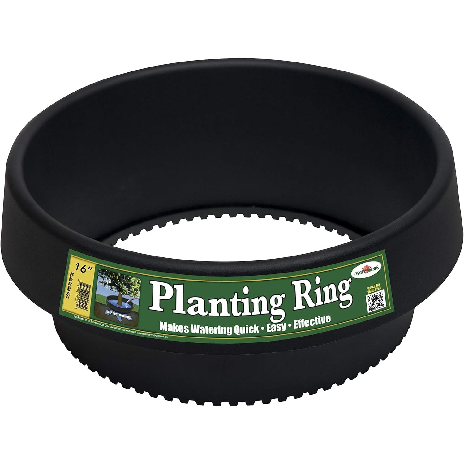 6 Pack of 16 in Planting Rings for Watering Plants and Vegetables ...