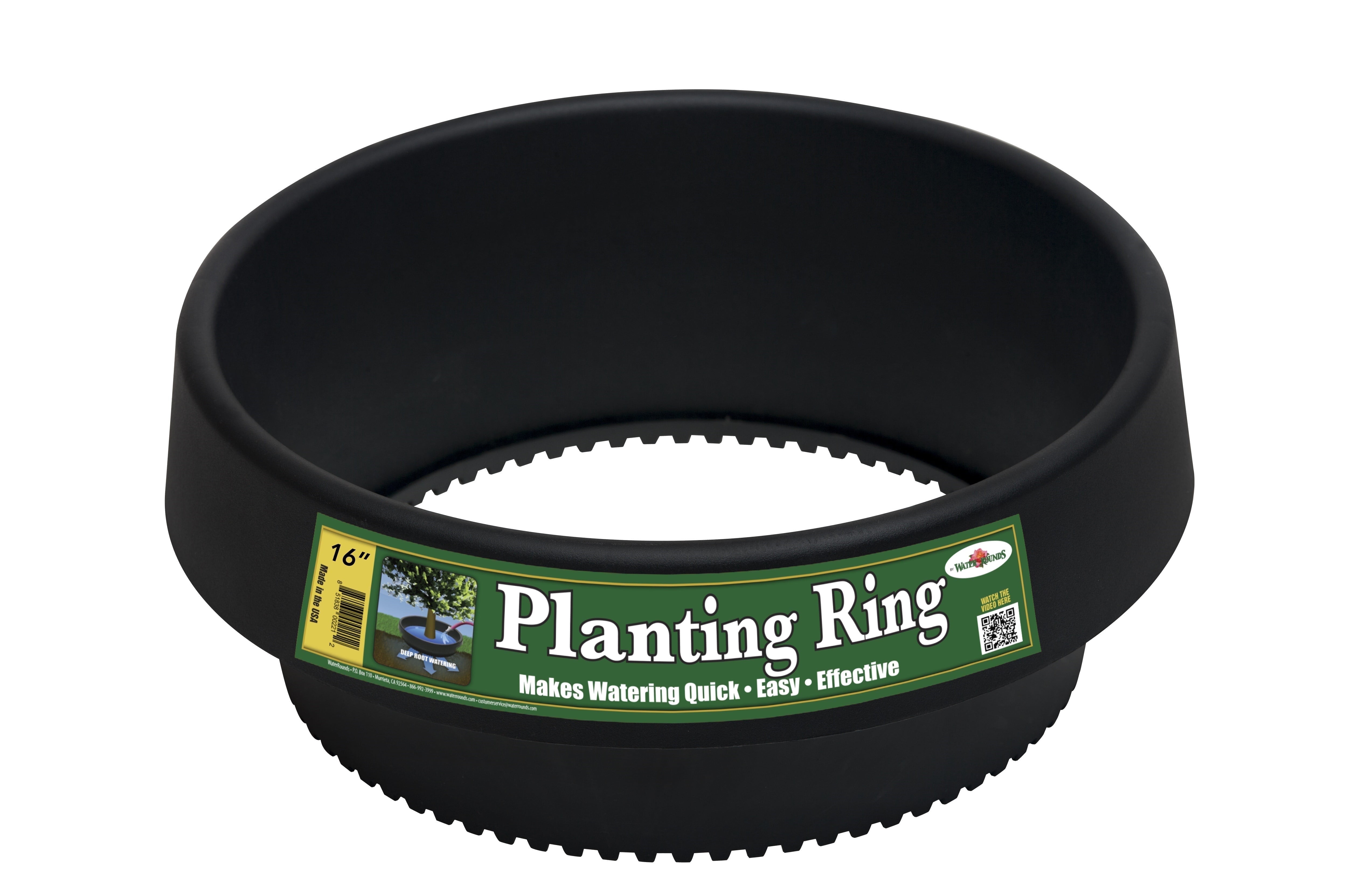 6 Pack of 16 inch WaterRounds Planting Rings for Edging and Watering ...