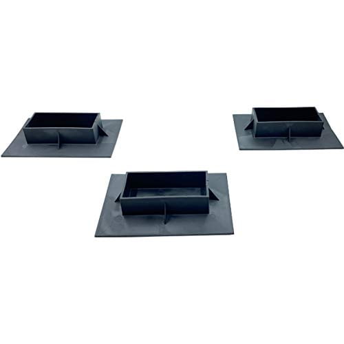 6-Pack of 3 End Caps and 3 Bottom Caps for Shrink Wrap Installation ...