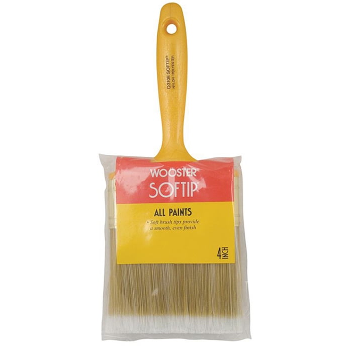 6-Pack of 4” Wooster Brush Company Q3108 Magikoter Golden Sof Tip ...