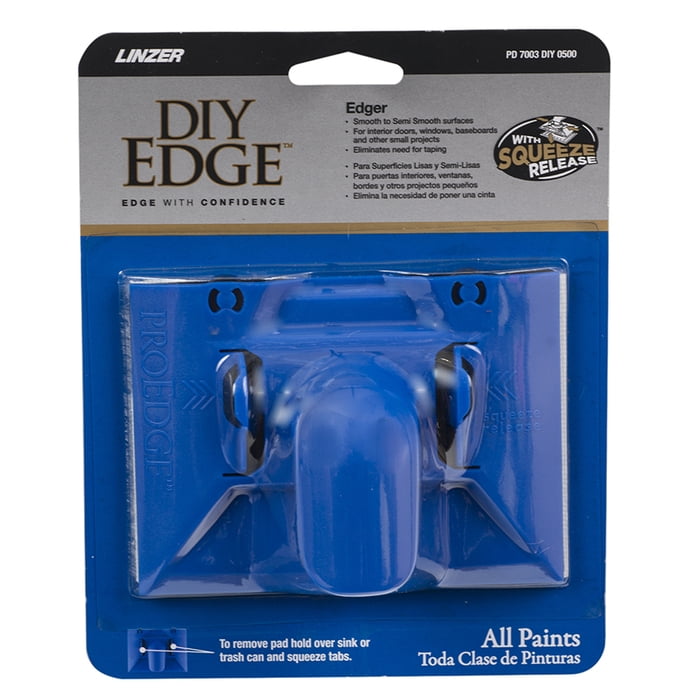 6-Pack of 5” Linzer PD 7003 DIY Blue Pro Edge DIY Paint Edger Pad ...