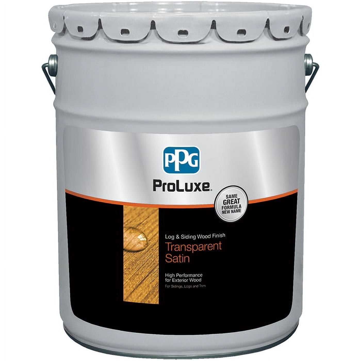 6-Pack of 5 gal ProLuxe SIK42078 Natural Cetol Log & Siding Translucent ...