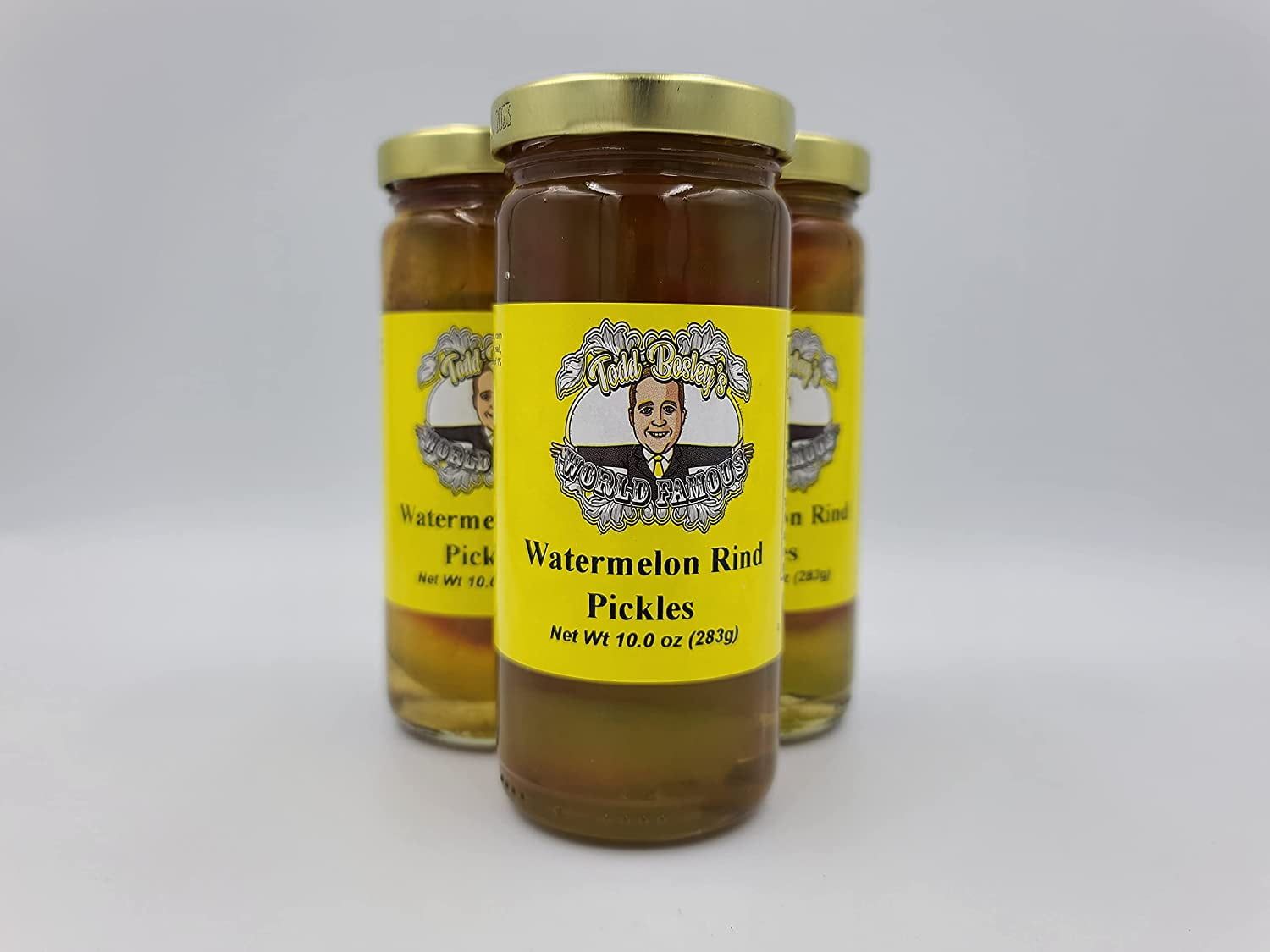 6 Pack of Todd 's World Famous Watermelon Rind Pickles - Walmart.com