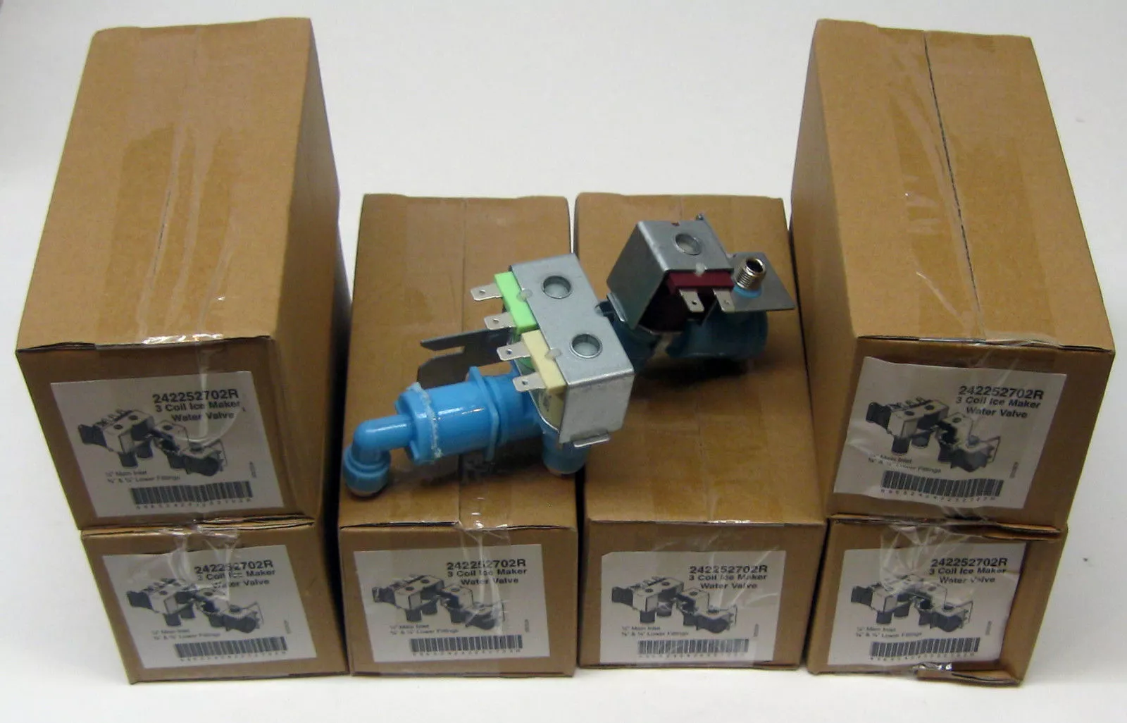 6 Pack of Water Valves 242252702 for Electrolux Frigidaire ...