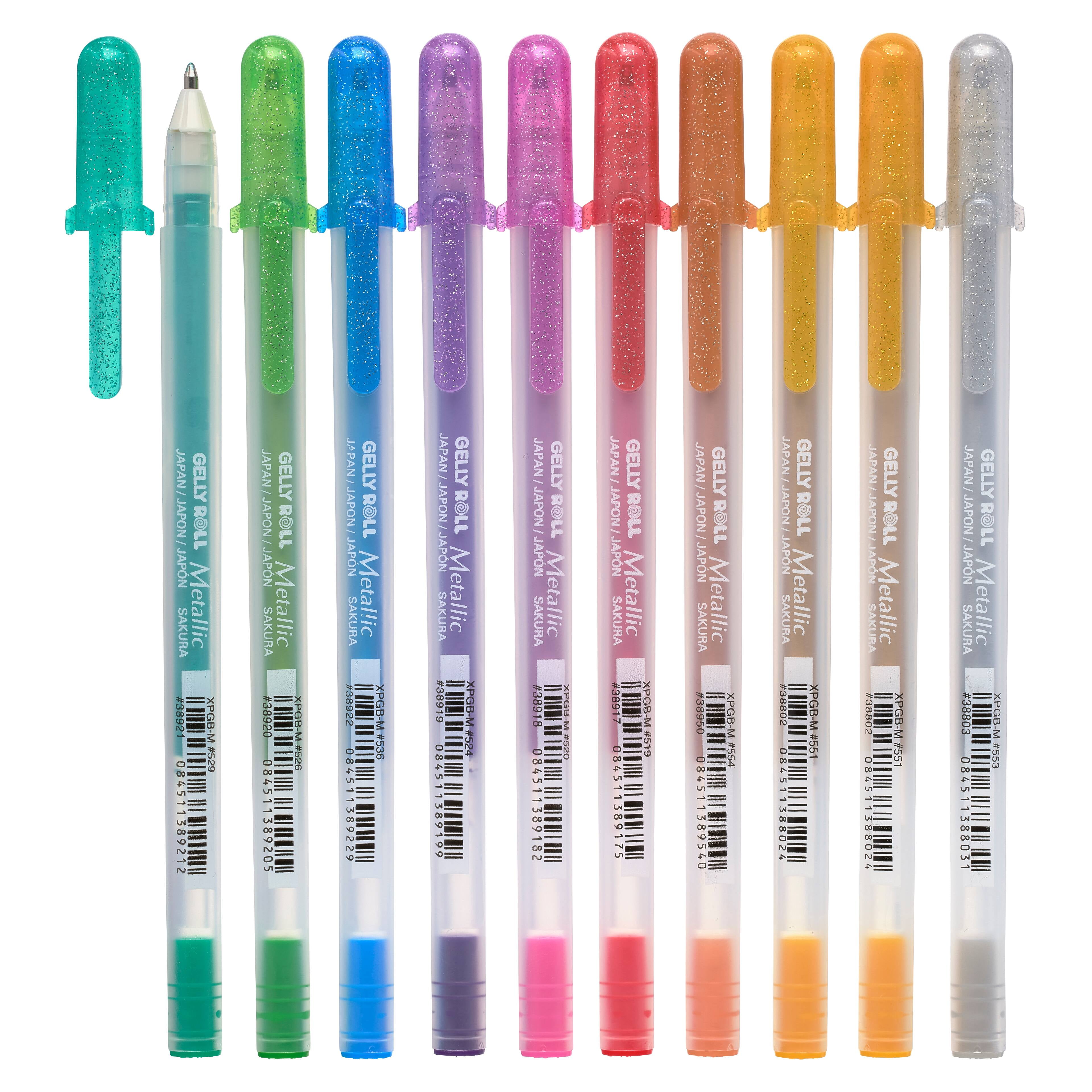 6 Packs: 10 ct. (60 total) Gelly Roll® Metallic Gel Pen Set - Walmart.com