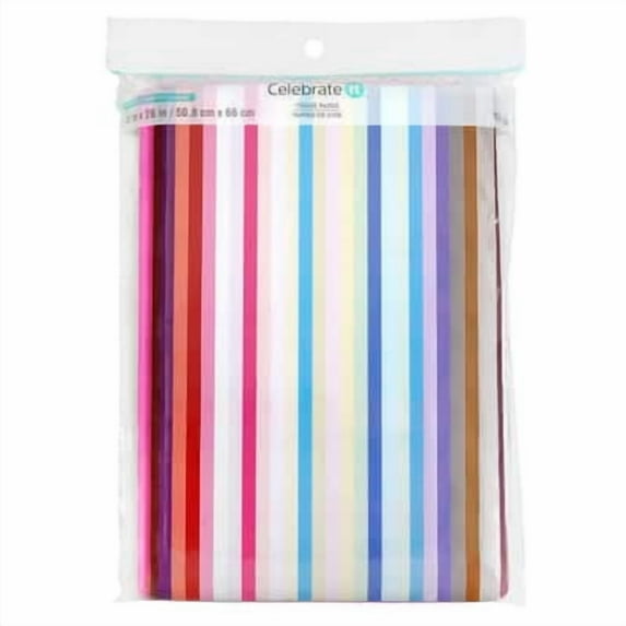 6 Packs: 100 ct. (600 total) Assorted Tissue Paper Value Pack by ...