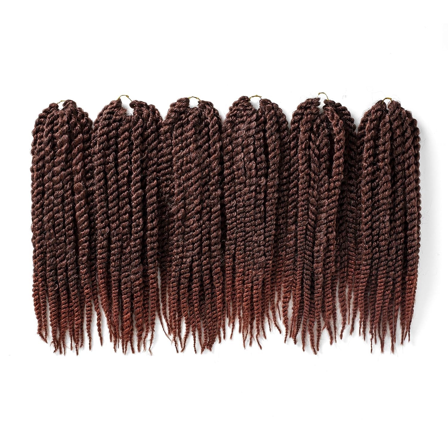 6 Packs 18 Inch Havana Crochet Hair Extensions Mambo Senegalese Crochet ...