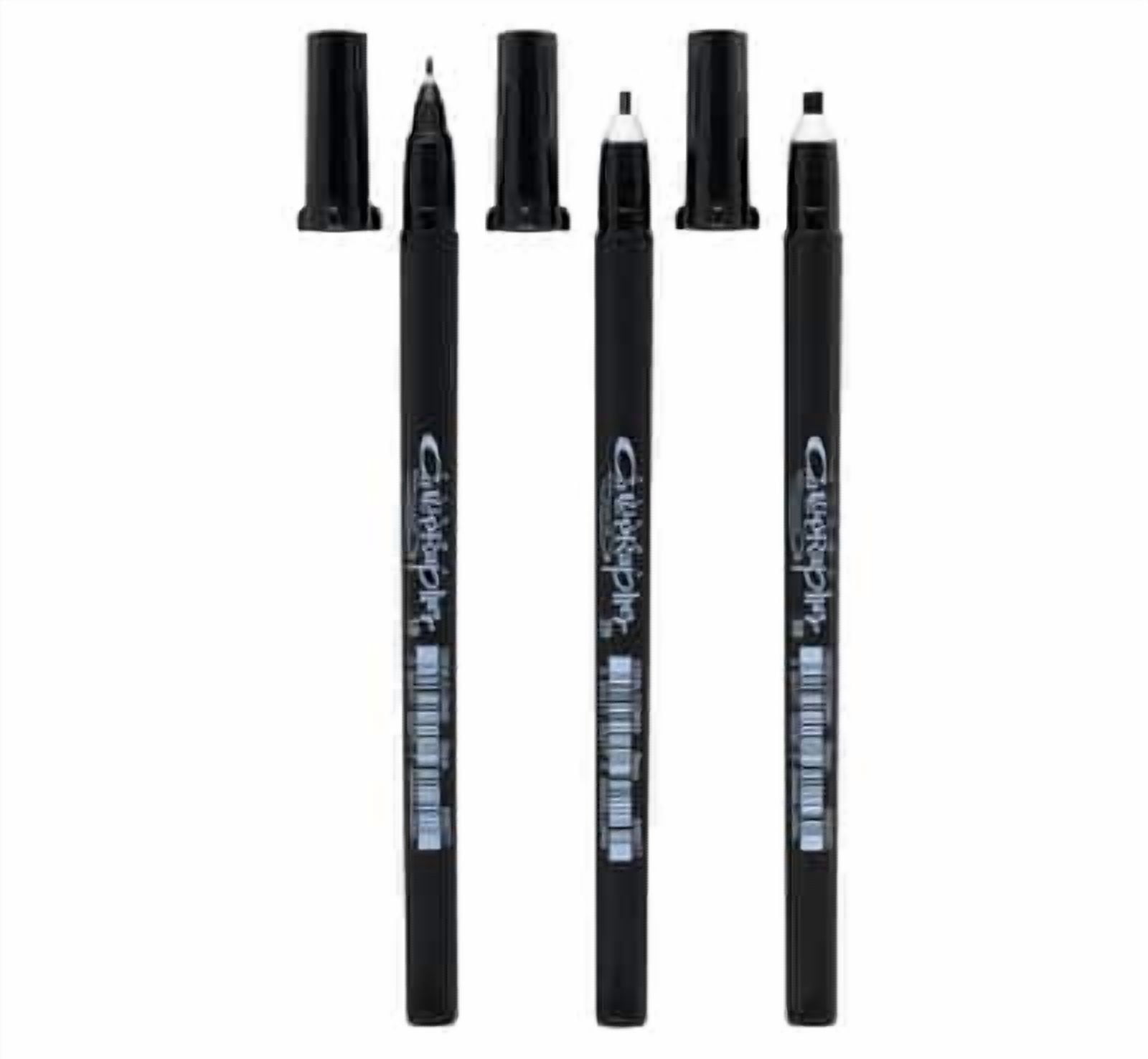 6 Packs: 3 ct. (18 total) Pigma® Calligrapher™ Black Pen Set - Walmart.com