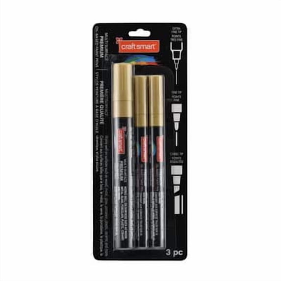 6 Packs: 3 ct. (18 total) Premium Oil-Based Paint Pens by Craft Smart ...
