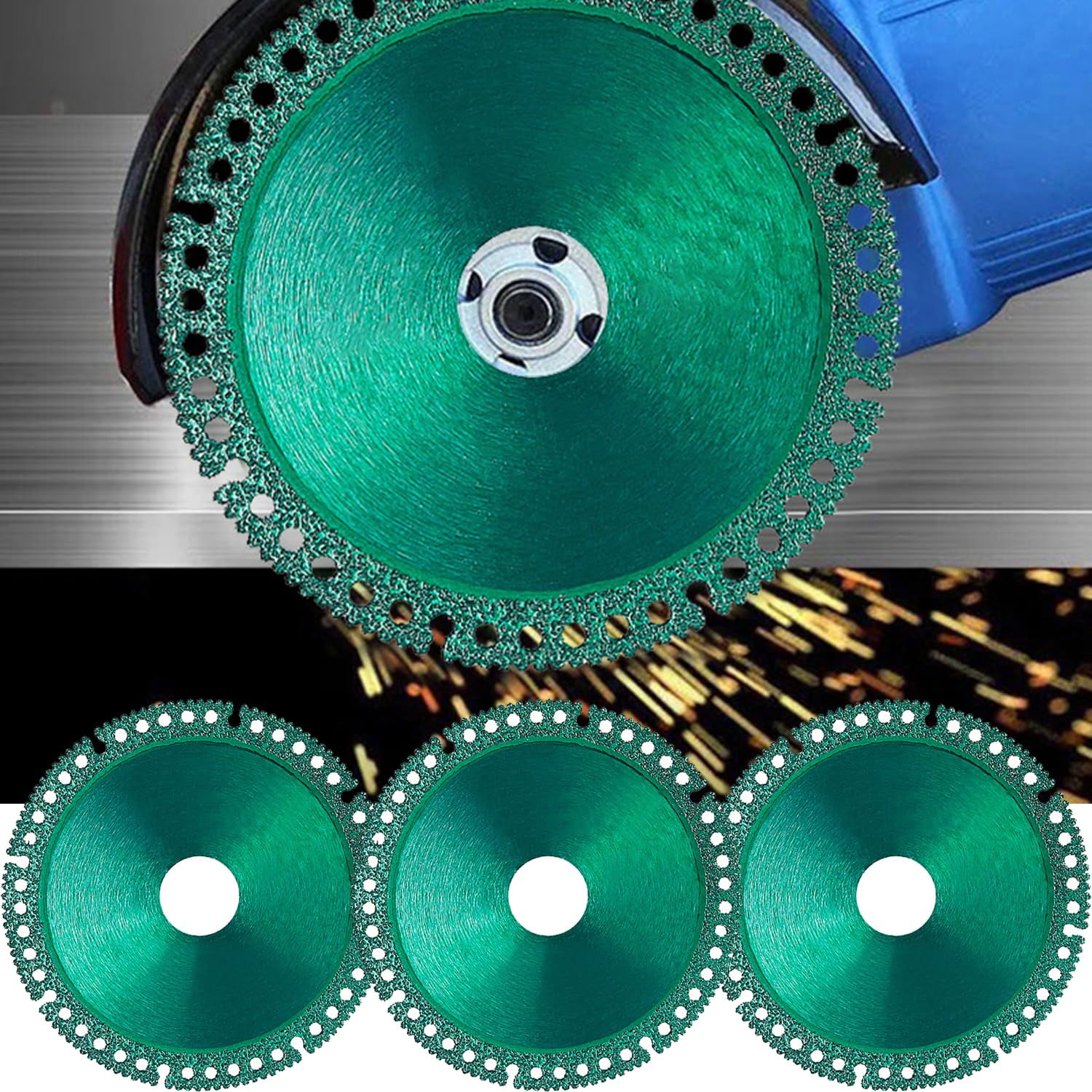 6 Packs 4 inch Indestructible Disc 2.0 Upgrade Indestructible Disc for ...