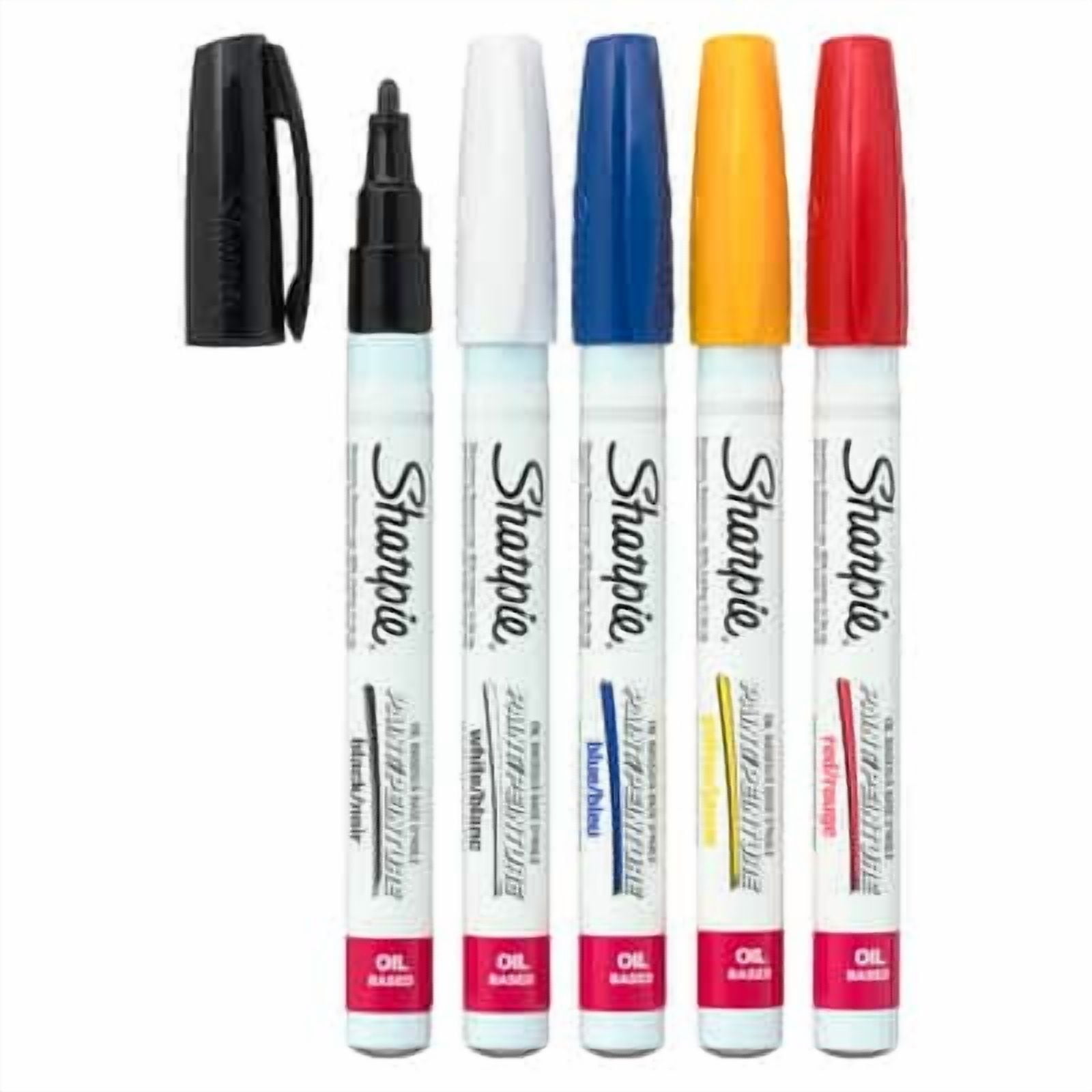 6 Packs: 5 ct. (30 total) Sharpie® Oil-Based Fine Point Paint Marker ...