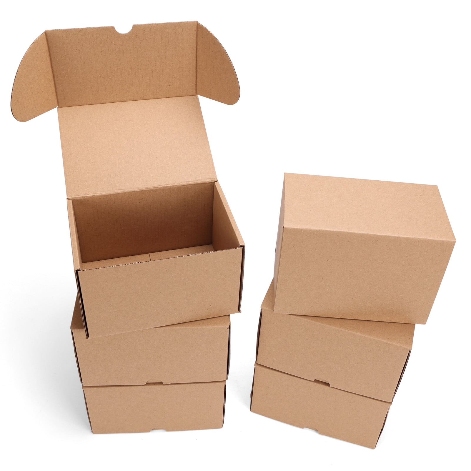 6 Packs 7x5x4 Shipping Boxes,Cardboard Boxes for Small Business ...