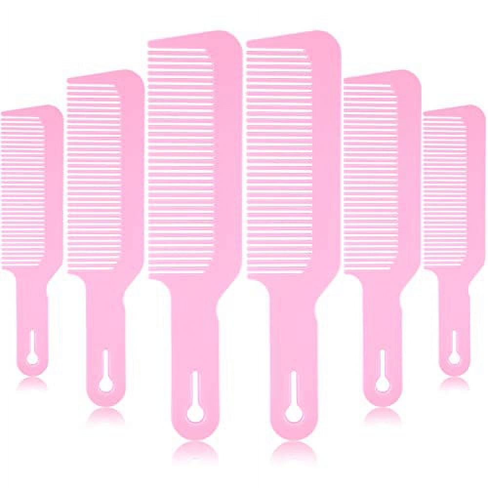 6 Packs Barber Combs, Barberology 9 Inch Clipper Combs Flat Top Clipper ...