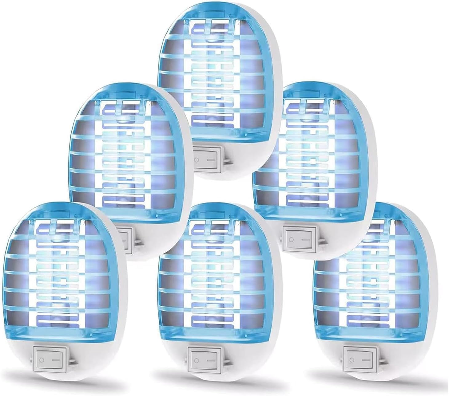 6 Packs Bug Zapper Indoor, Fly Trap for Indoors, Mosquitoes Killer ...