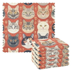 Cat Themed Kitchen Towels