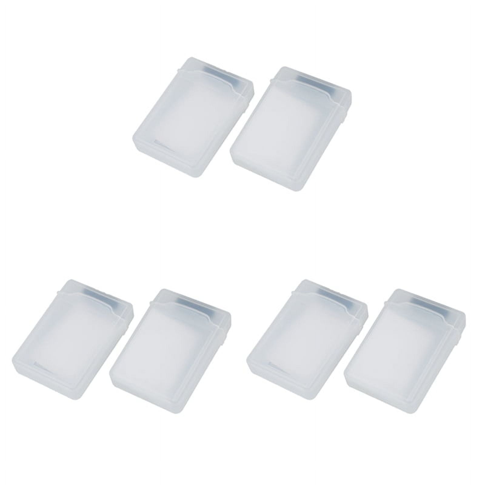 6 Packs Clear 3.5 INCH SATA HDD Hard Drive Storage Case - Walmart.com